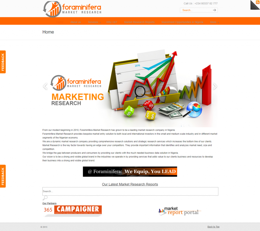 Foraminifera Market Research – SOUTECH Ventures