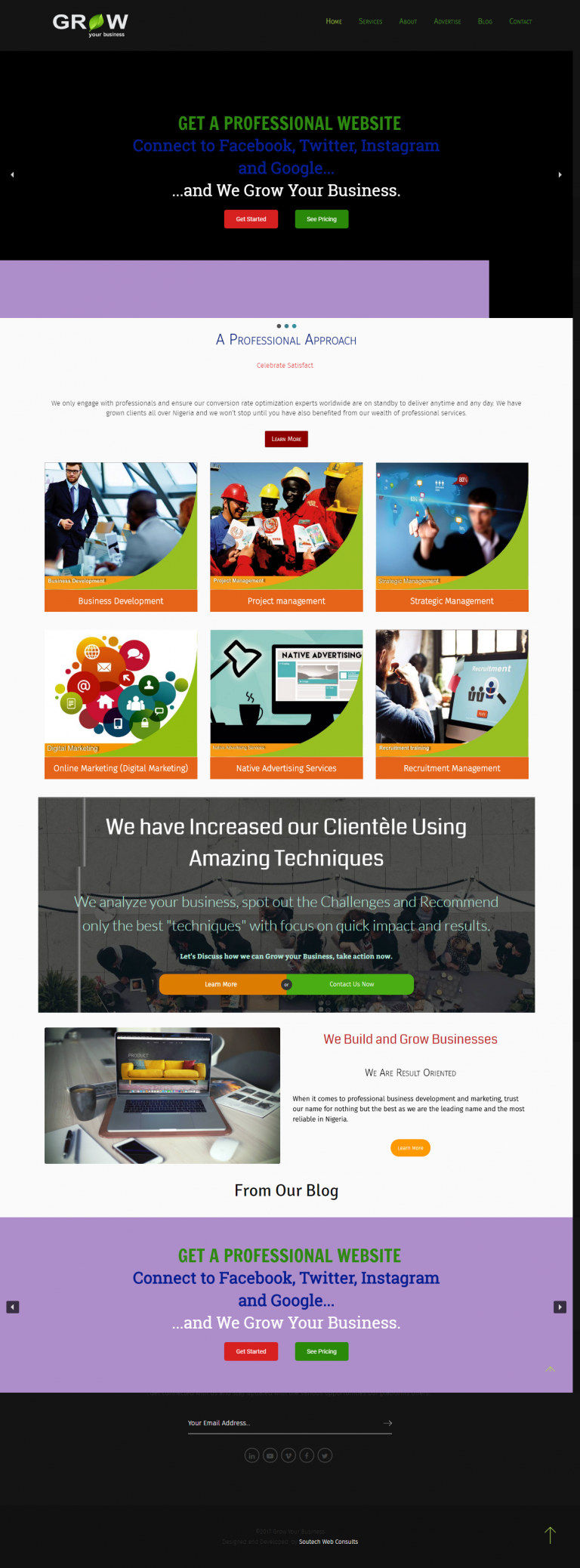 Grow Your Business – SOUTECH Ventures