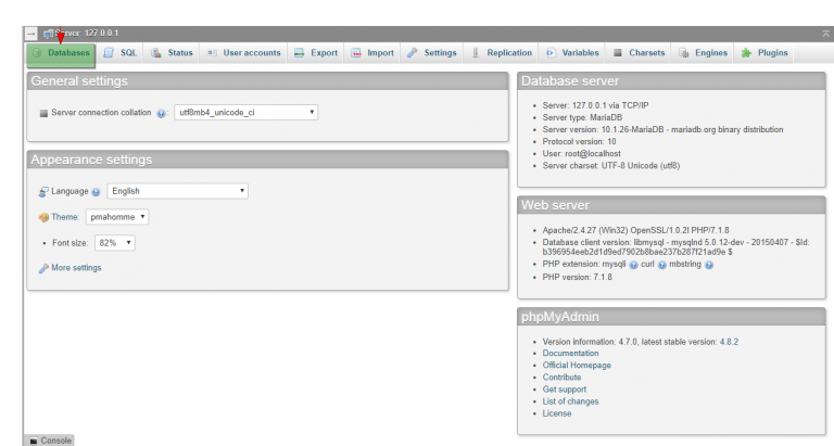 How To Create Database And Tables In Phpmyadmin Soutech Ventures
