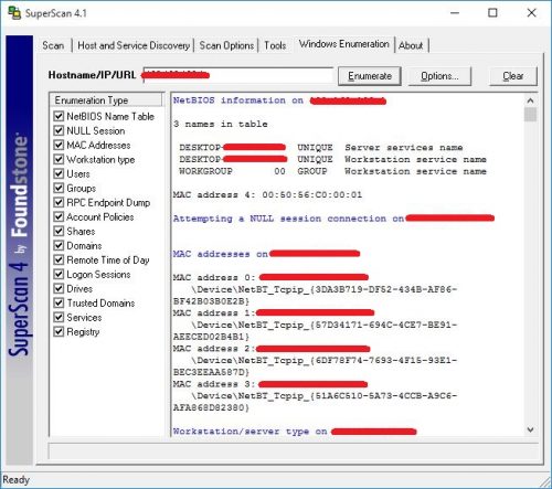 Enumeration Using Super Scan Tool – SOUTECH Ventures