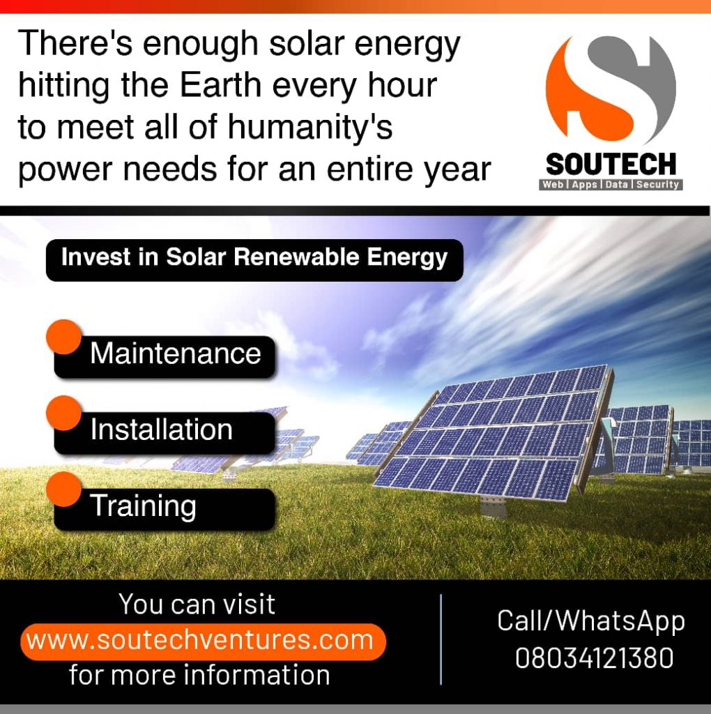 Solar and Inverter Training in Abuja, Owerri, Lagos Nigeria- SOUTECH – SOUTECH Ventures